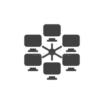 Computer Network Architecture Stock Illustrations – 21,143 Computer ...