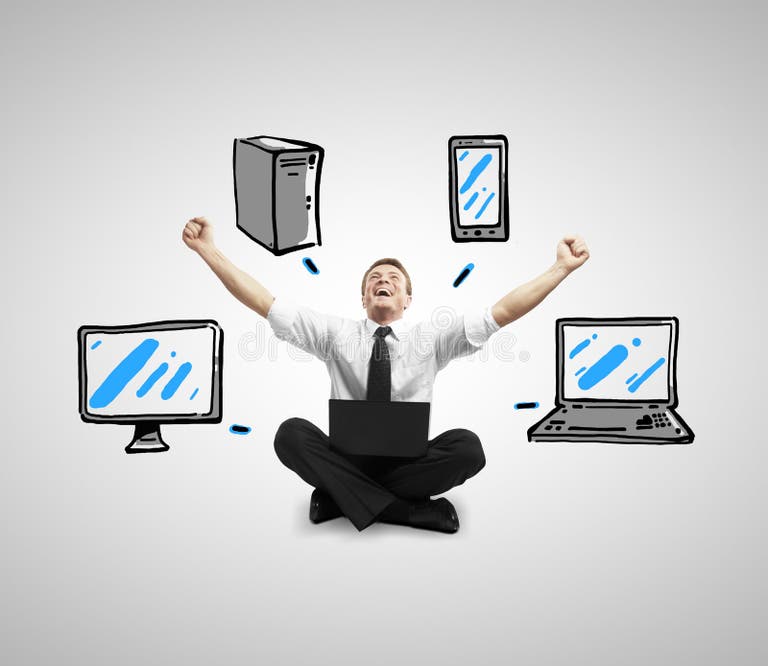 Computer network stock photo. Image of contemporary, carefree - 31847024