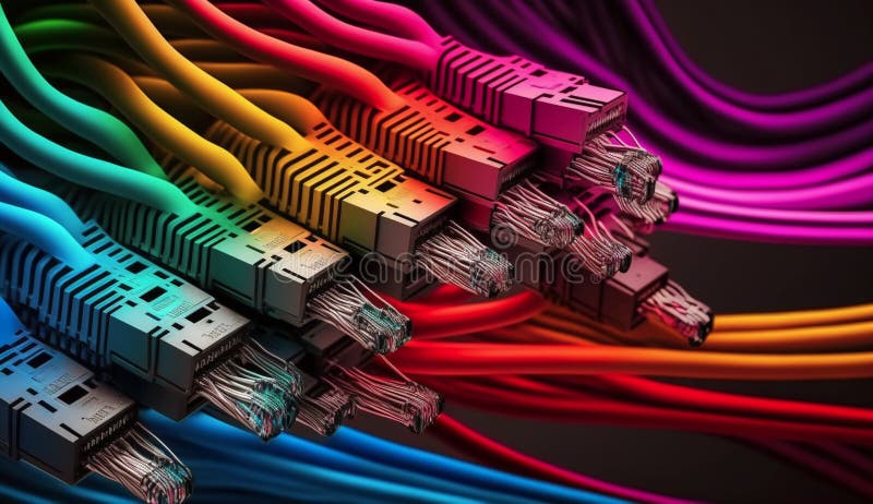 Coloured Cables Stock Illustrations – 28 Coloured Cables Stock ...