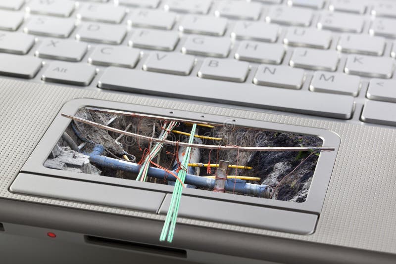Computer or Network Maintenance Stock Image - Image of industry, build ...