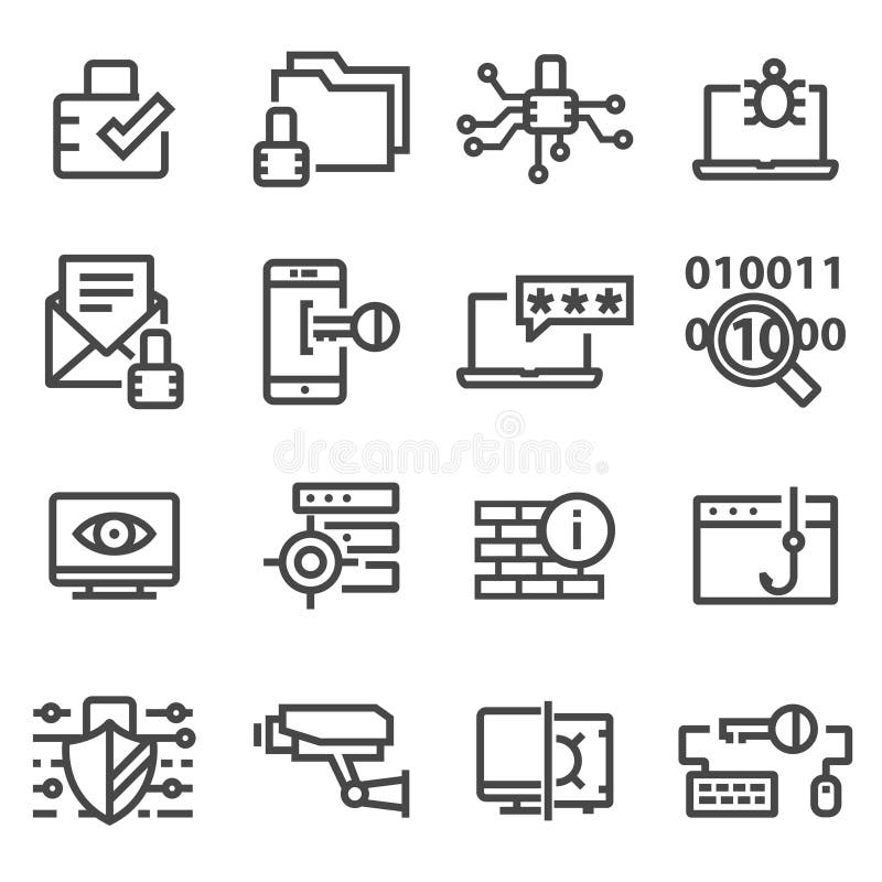 Cyber Icons Stock Illustrations – 48,110 Cyber Icons Stock ...