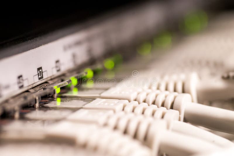 Network rack stock image. Image of center, connection - 5727251