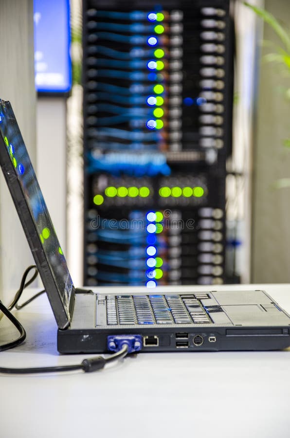 Computer network room stock image. Image of mobile, light - 71850047