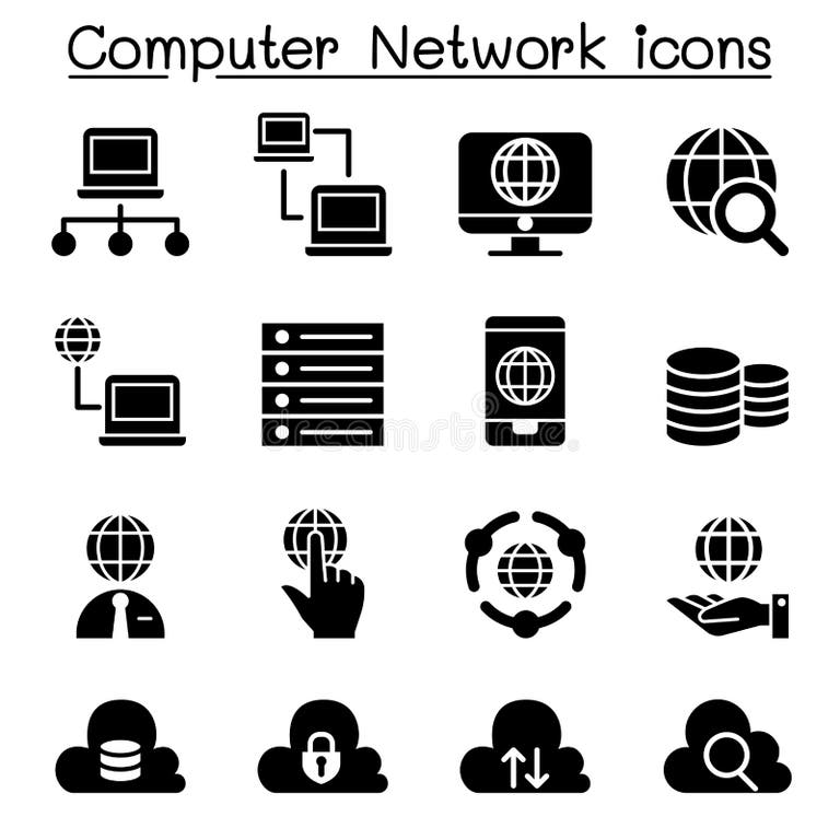 Computer Server Logo Stock Illustrations – 28,086 Computer Server Logo ...