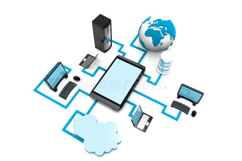 Networking Devises Stock Illustrations – 3 Networking Devises Stock ...