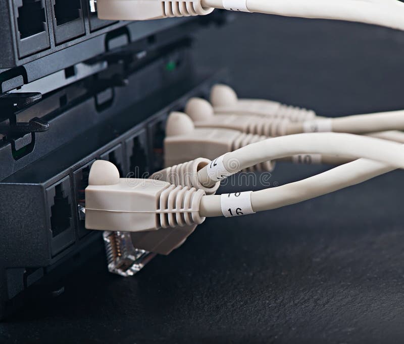 Computer Networks, New Technologies. Stock Image - Image of server ...