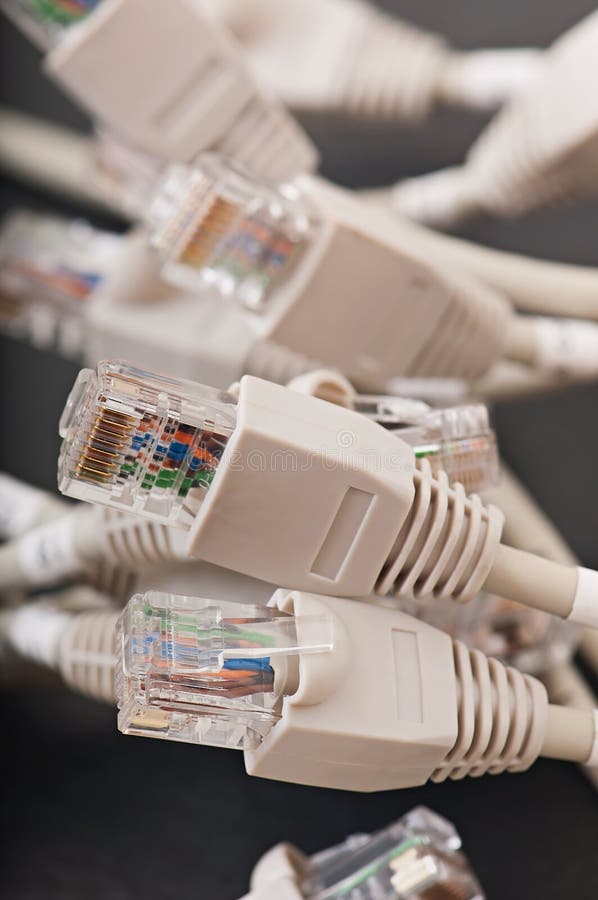 Computer Networks, New Technologies. Stock Photo - Image of room ...