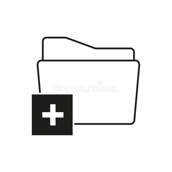 Computer New Folder Icon. Add New Folder Icon. Create New File Folder ...
