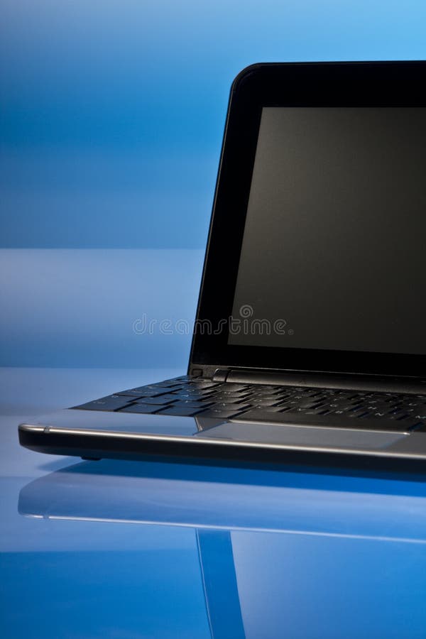 Computer Notebook stock photo. Image of reflection, webcam - 18671792