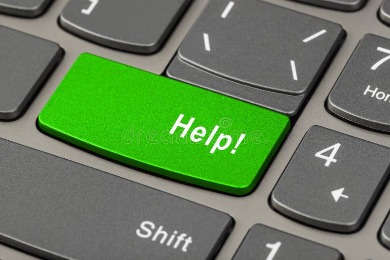 Keyboard help stock photo. Image of helpdesk, technology - 17953444