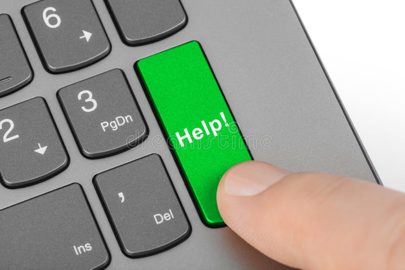 Keyboard help stock photo. Image of helpdesk, technology - 17953444