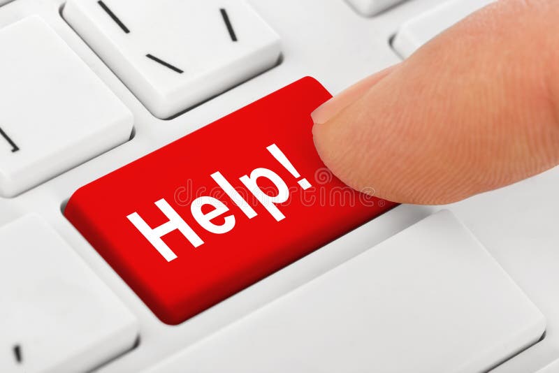 Keyboard help stock photo. Image of helpdesk, technology - 17953444