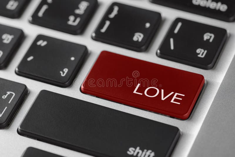Computer Notebook Keyboard Selected Focus on Red Enter Button W Stock ... Computer Notebook Keyboard Selected Focus on Red Enter Button W Stock ...