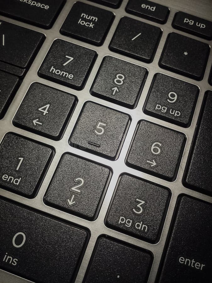 Computer numeric keypad stock photo. Image of hardware - 105027568