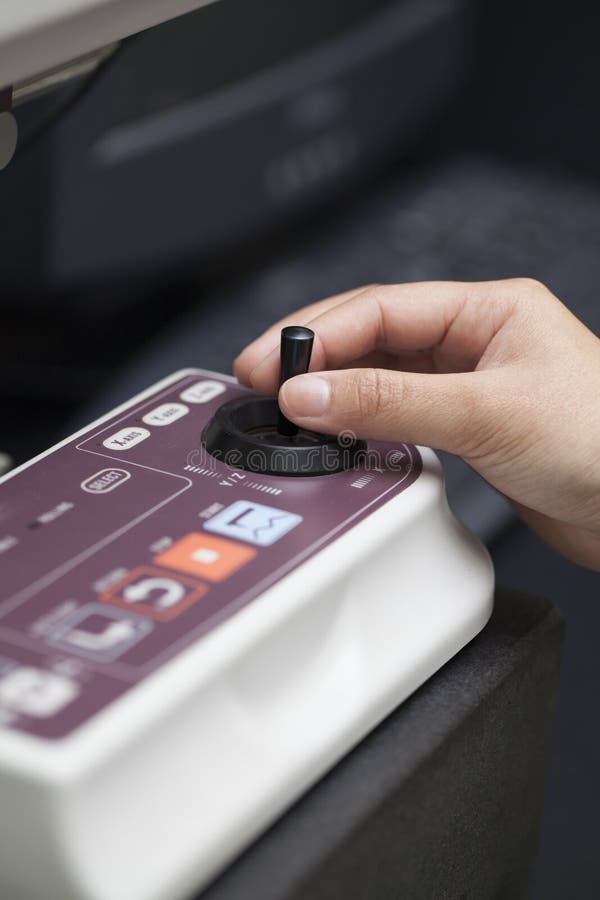 Computer Numerical Control (NC) Machine Stock Photo - Image of metallic ...