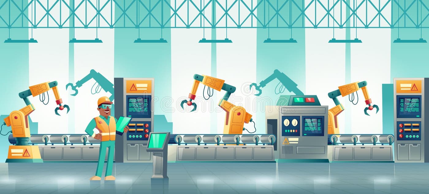 Cnc Machine Cartoon Stock Illustrations – 129 Cnc Machine Cartoon Stock ...