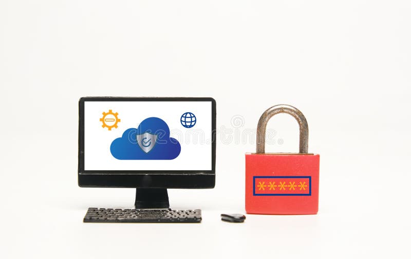 Computer online security stock photo. Image of agreement - 301426930