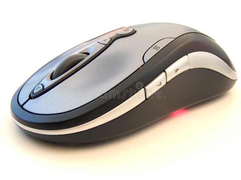 Computer pc optical mouse stock image. Image of large - 120108501