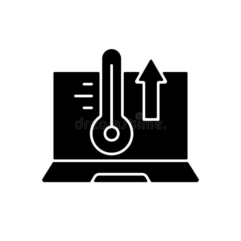 Overheating Laptop Stock Illustrations – 223 Overheating Laptop Stock ...
