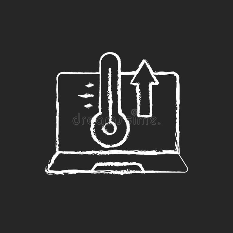 High Processor Temperature Stock Illustrations – 156 High Processor ...