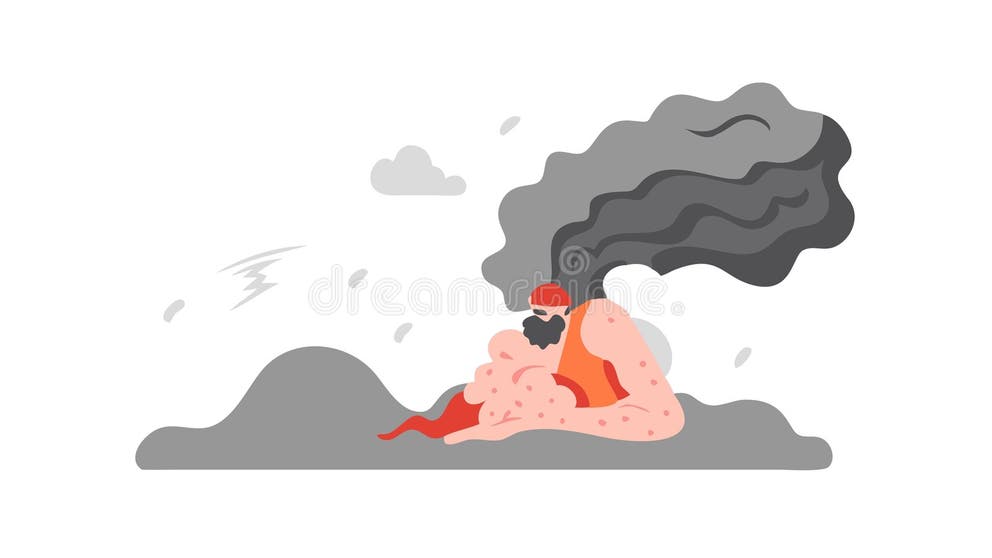 Computer Overheating, Tech Malfunction, Vector Design Generative AI Stock Vector - Illustration ...