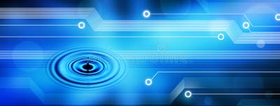 Computer Innovation Technology Banner Background Stock Image - Image of ...