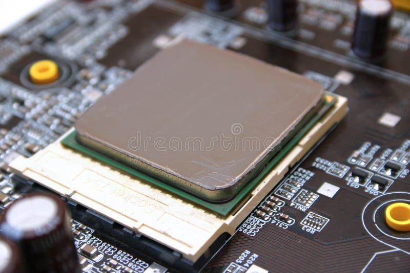 Computer Part stock photo. Image of processor, motherboard - 756764