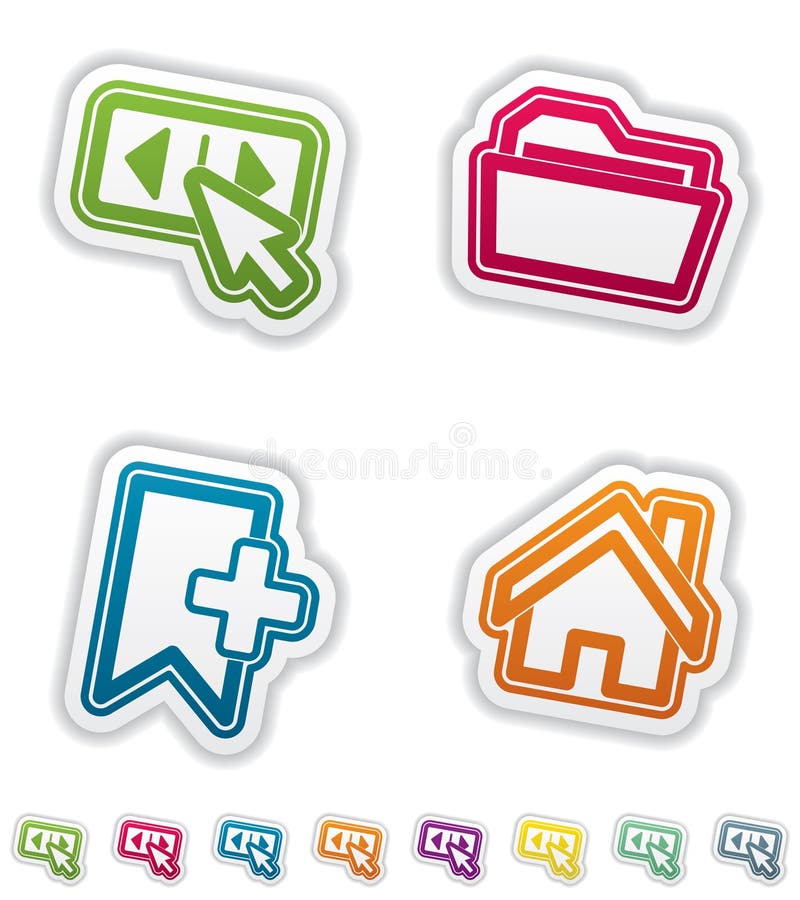 Computer parts stock vector. Illustration of home, pink - 26289190