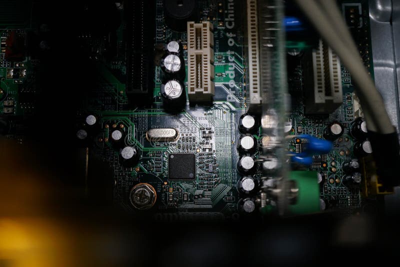 Computer Parts from the Mid 2000 S Stock Image - Image of gaming ...