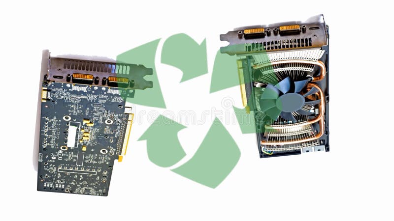 Computer Parts Ready for Recycling Stock Video - Video of salvaging ...