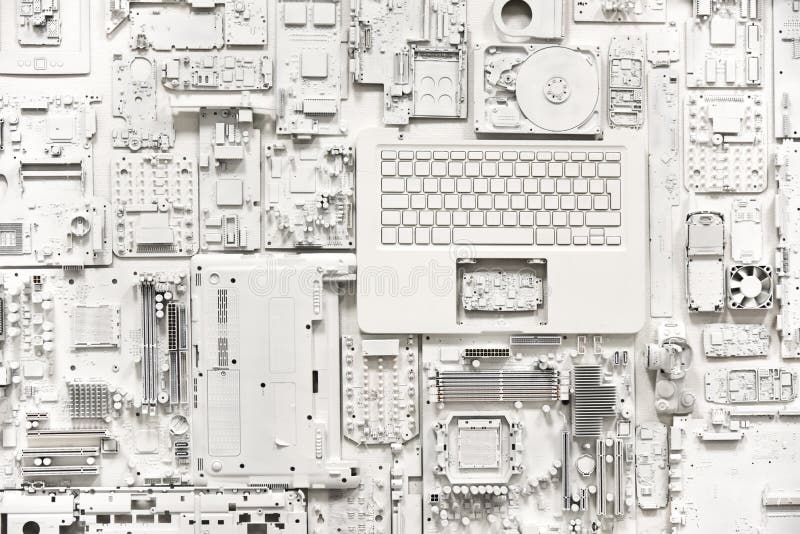 Aerial View Computer Parts Stock Photos - Free & Royalty-Free Stock ...