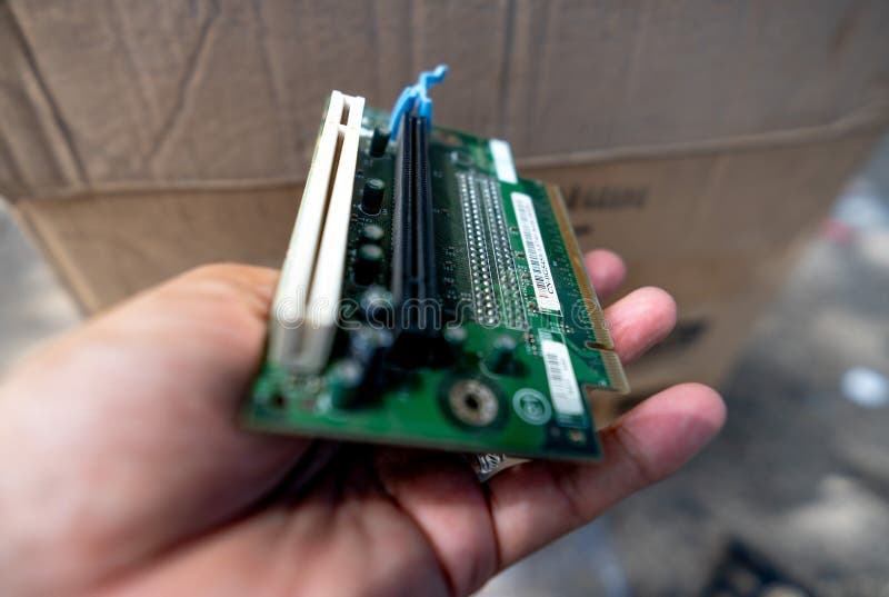 It and Computer Parts Thrown on the Floor Stock Photo - Image of ...