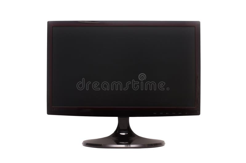 Screen Monitor Tv Noisy Video Grain Isolated Stock Photo - Image of ...