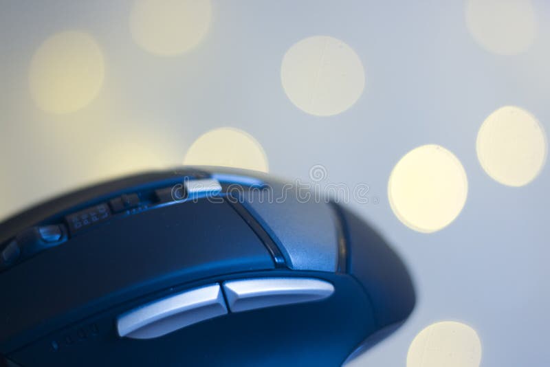 Computer pc optical mouse stock image. Image of large - 120108501