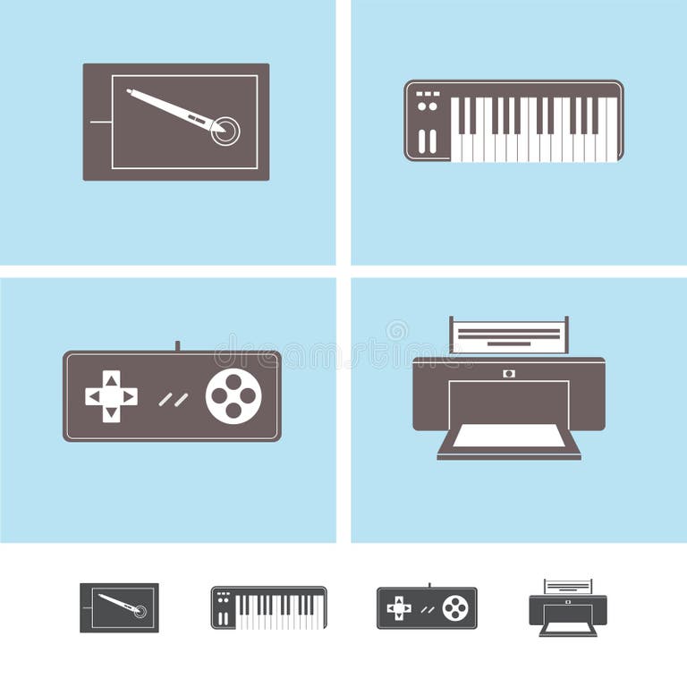 Peripheral Devices Stock Illustrations – 749 Peripheral Devices Stock ...