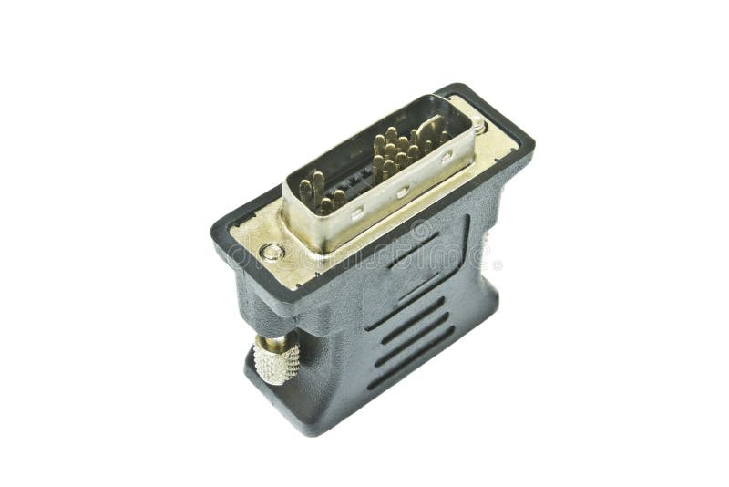 Computer peripheral plug stock photo. Image of electronic - 42433602