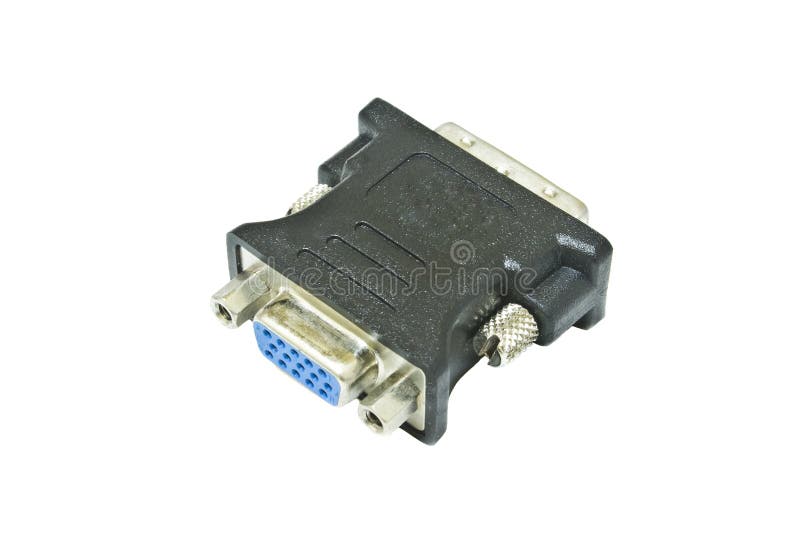 Computer peripheral plug stock photo. Image of electronic - 42433602