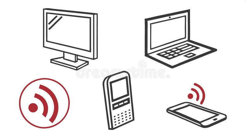 Devices Compatibility Stock Illustrations – 802 Devices Compatibility ...