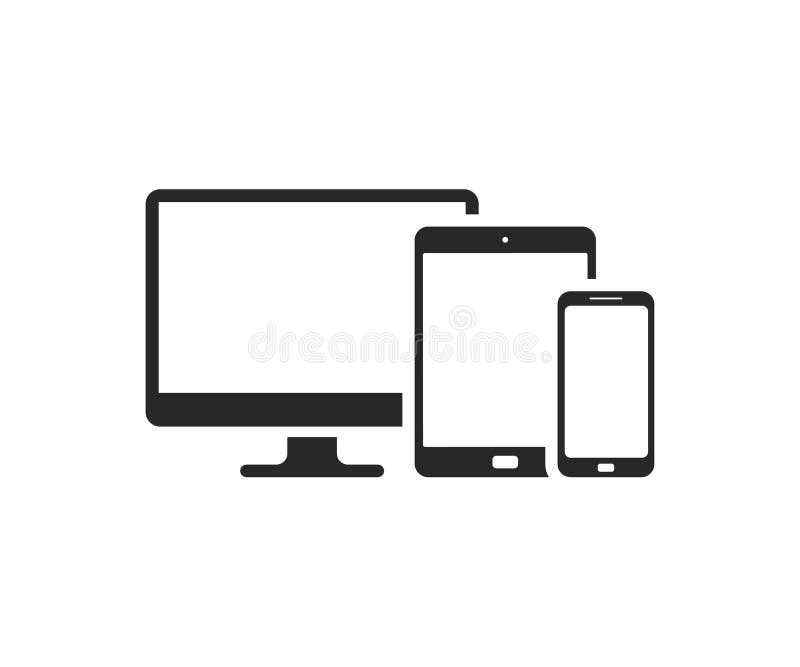 Computer Phone Icon Stock Illustrations – 309,126 Computer Phone Icon ...