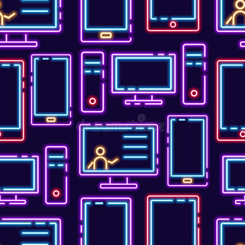 Background Pattern Gadgets Stock Illustrations – 880 Background Pattern ...