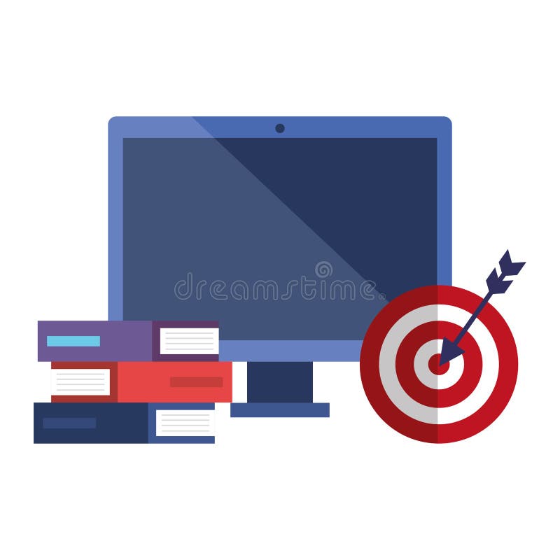 Map paper with target stock vector. Illustration of paper - 95882050