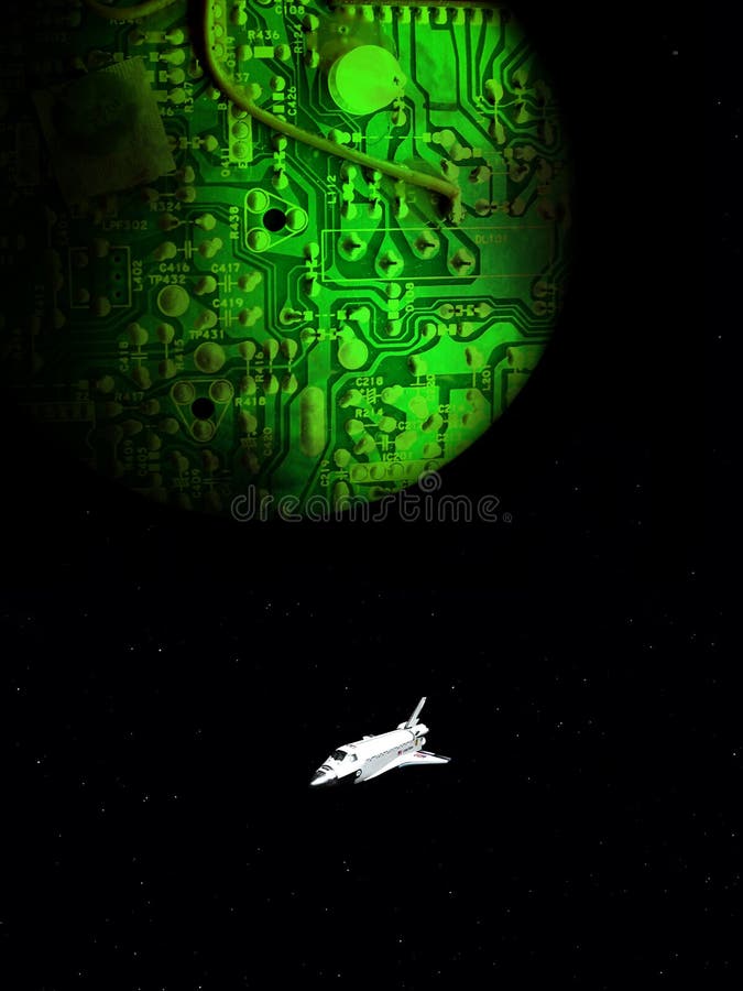 Computer Planet 14 stock illustration. Illustration of color - 2488781