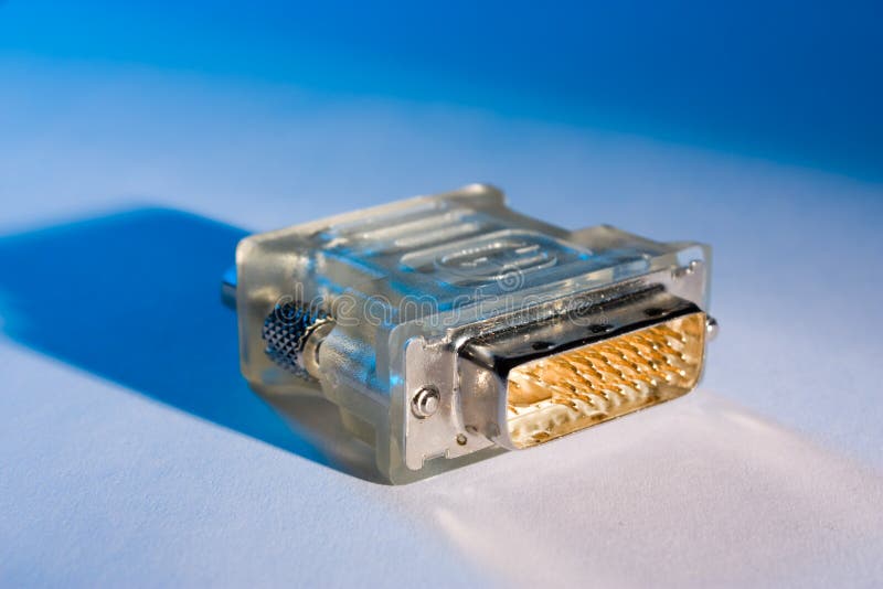 Computer plug ins stock photo. Image of object, industrial - 23065180