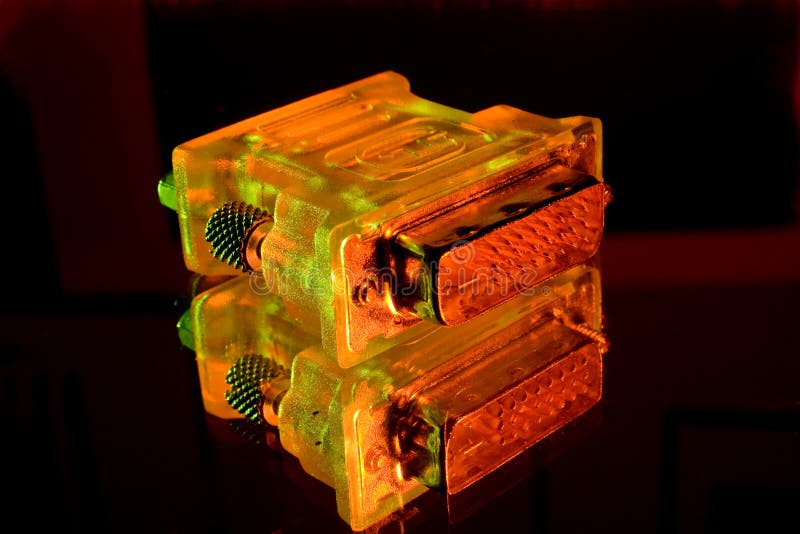 Computer plug stock image. Image of blue, connect, lights - 14475065