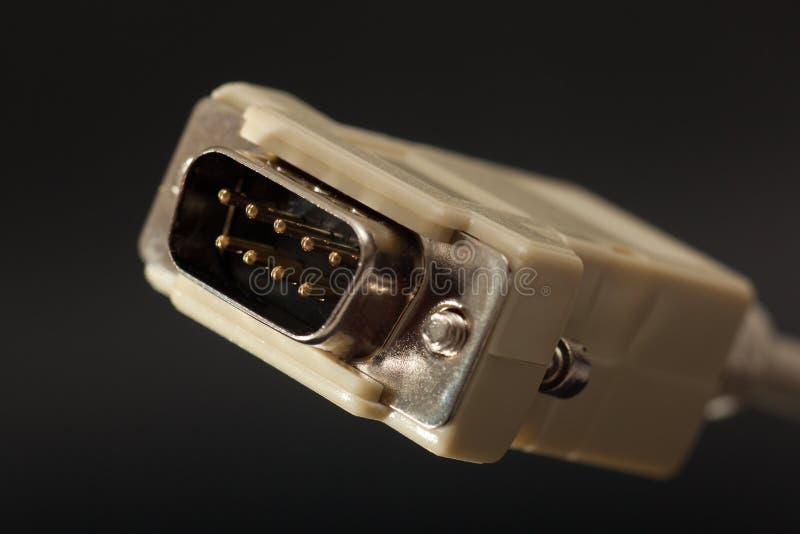 Computer plug stock photo. Image of lead, device, electrical - 32350914