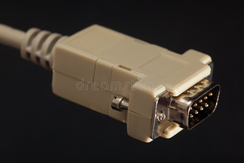 Computer plug stock image. Image of single, plug, communications - 14239977