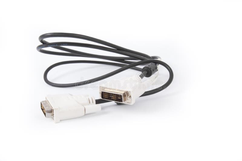 Computer plug stock photo. Image of lead, device, electrical - 32350914