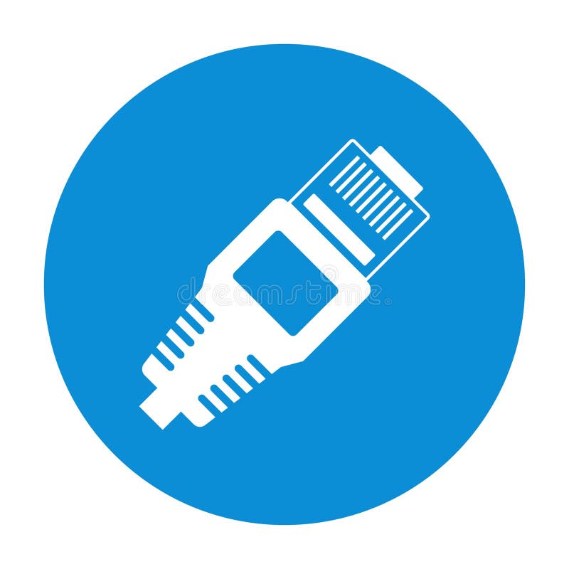 Computer port icon design stock vector. Illustration of transfer ...