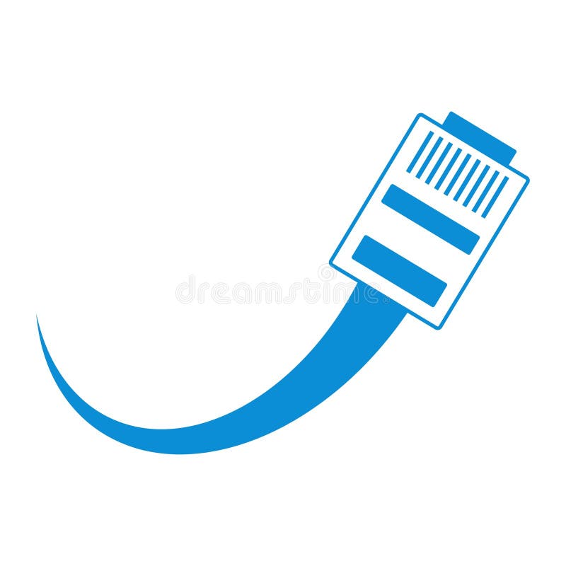 Computer port icon design stock vector. Illustration of connection ...