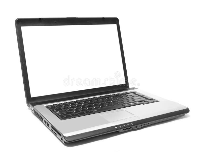 Giovane Che Per Mezzo Del Computer Portatile Fotografia Stock ...